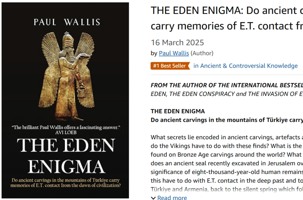 THE EDEN ENIGMA – Paul Anthony Wallis